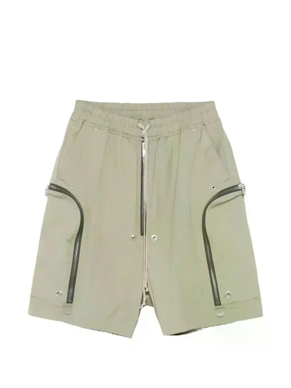 Rick Owens Bauhaus Bela Cargo Shorts - Green