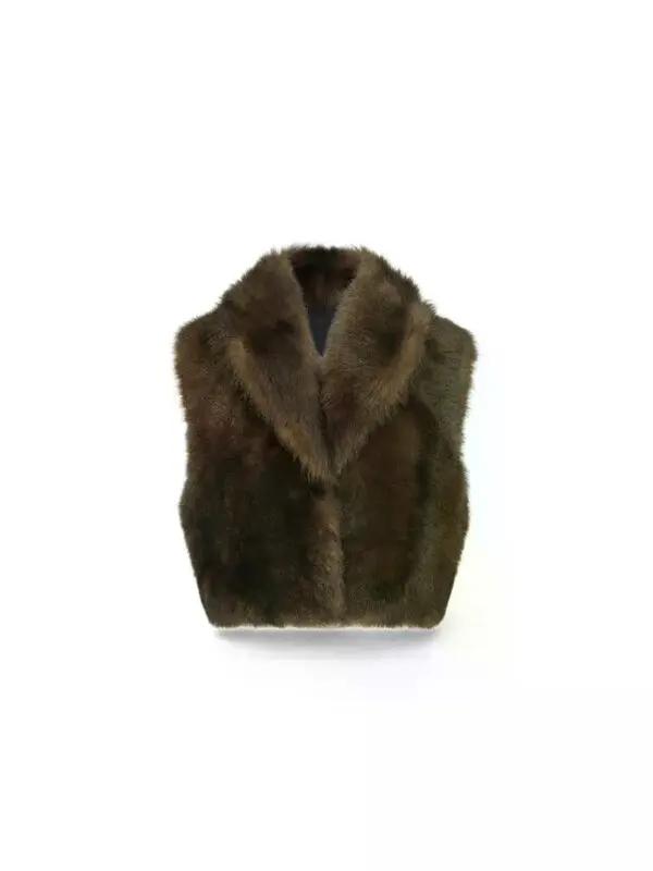 Brunello Cucinelli Soft Shearling Vest