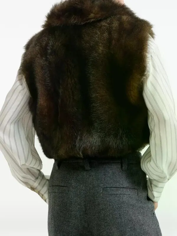 Brunello Cucinelli Soft Shearling Vest