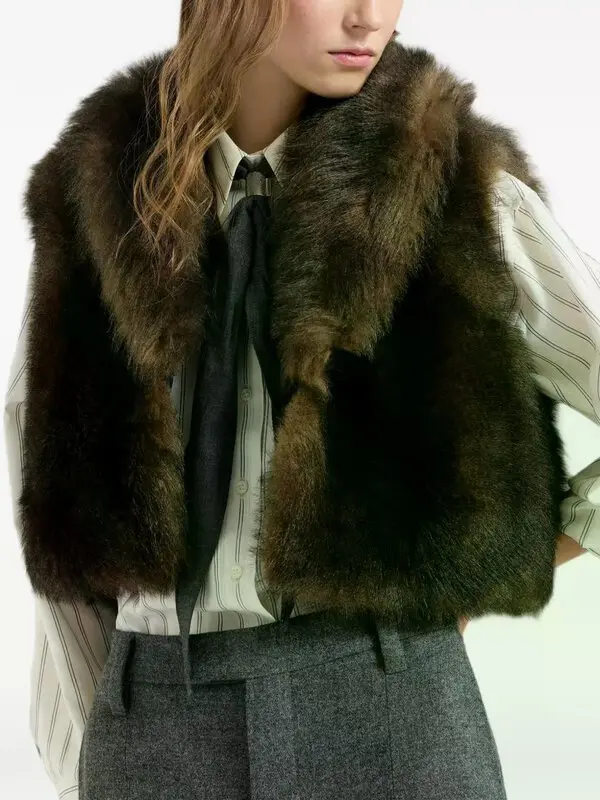 Brunello Cucinelli Soft Shearling Vest
