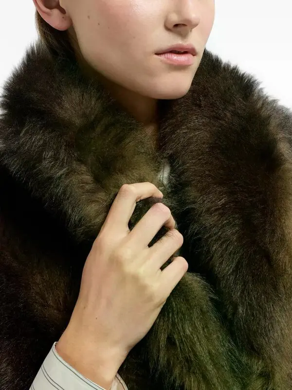Brunello Cucinelli Soft Shearling Vest - Brown
