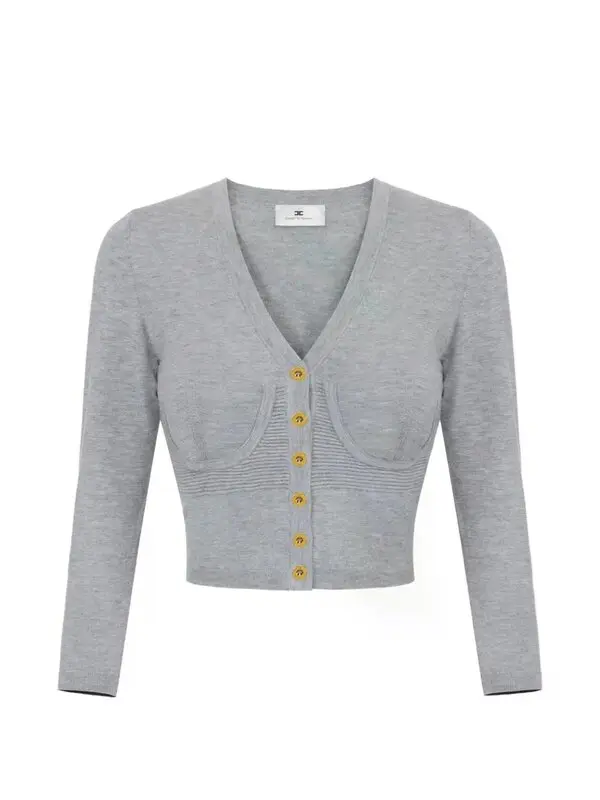Elisabetta Franchi Knit Bustier-style Cardigan