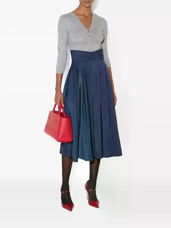 Elisabetta Franchi Knit Bustier-style Cardigan