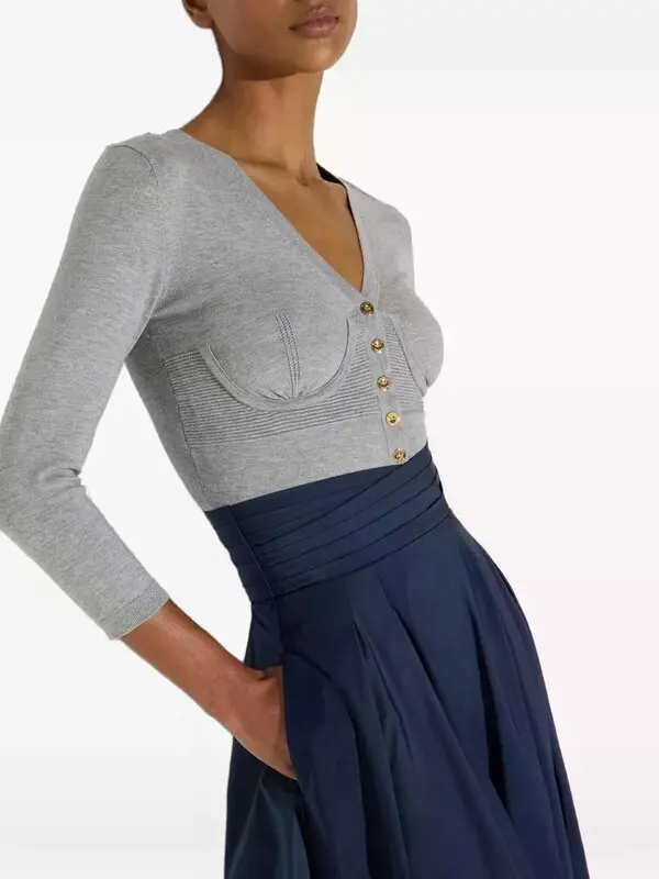 Elisabetta Franchi Knit Bustier-style Cardigan