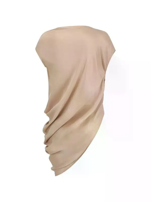 OUDE WAAG Draped Asymmetric Blouse
