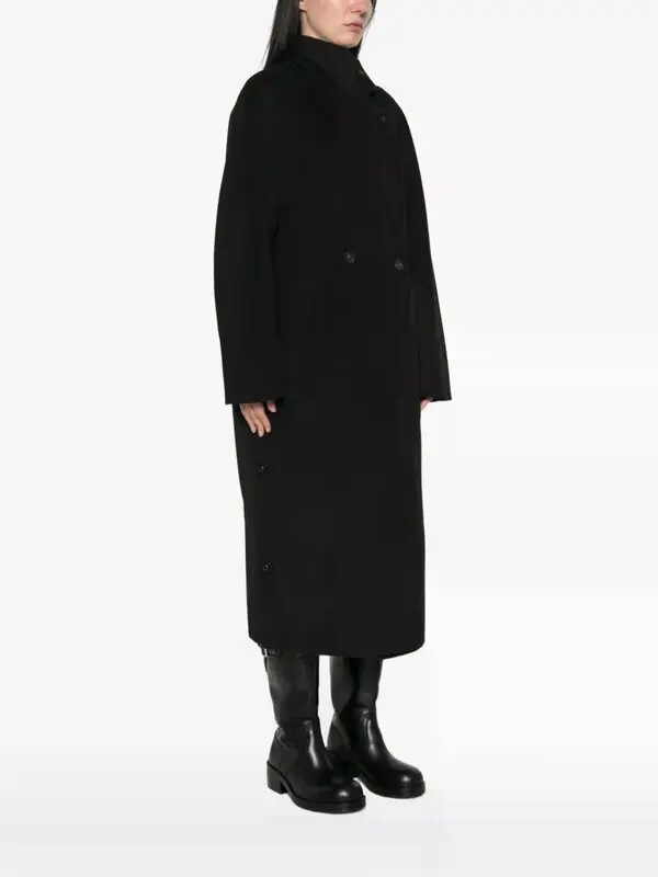 LISA YANG Button-back High-neck Coat