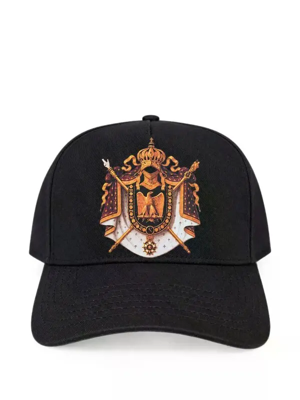 MELT Crest-print Baseball Cap - Black