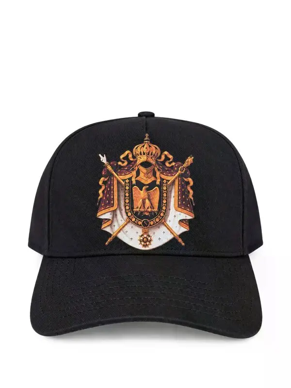 MELT Crest-print Baseball Cap - Black