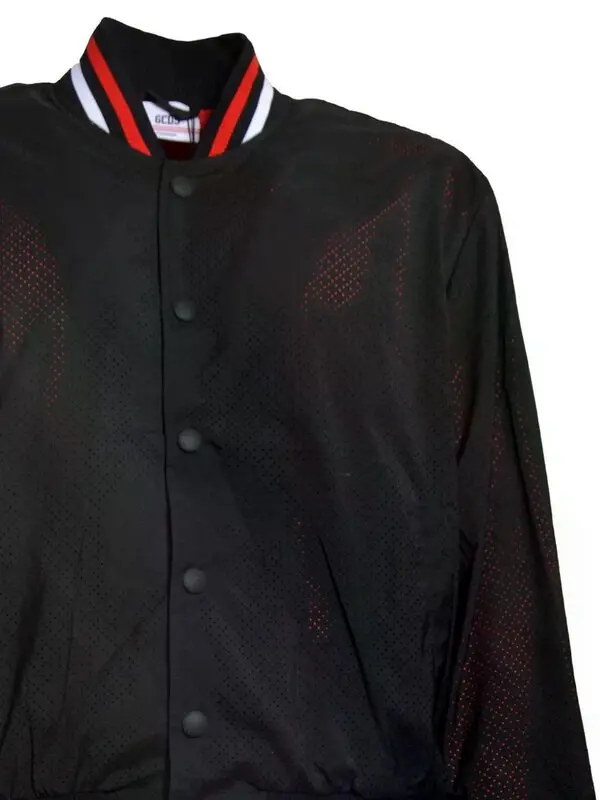 Gcds Perforated Logo-tape Bomber Jacket