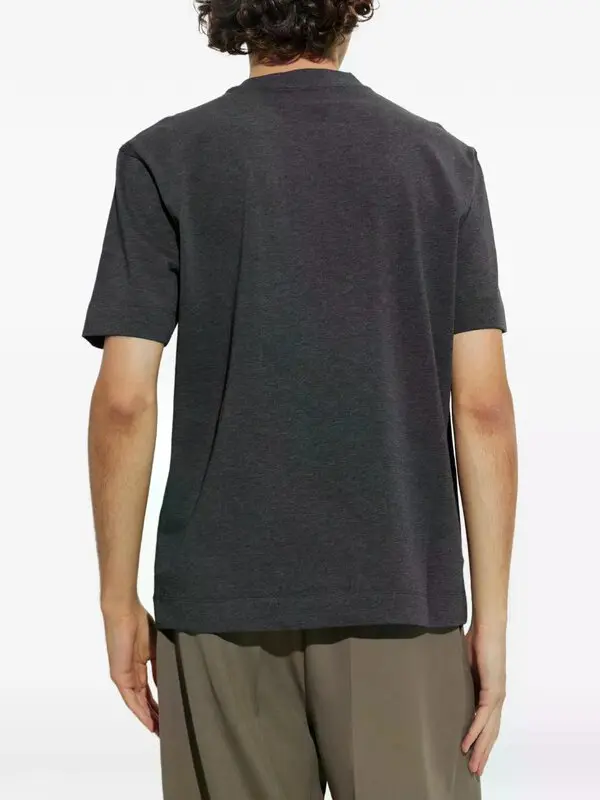 Emporio Armani Embroidered-logo T-shirt