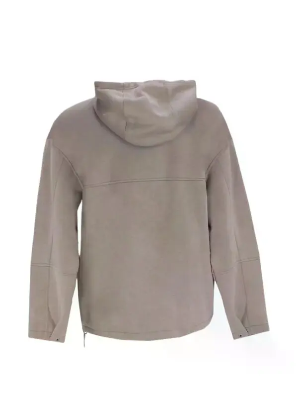Emporio Armani Button-placket Hoodie