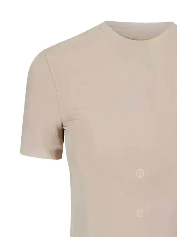 MAISON MARGIELA Button-detail Short-sleeve T-shirt