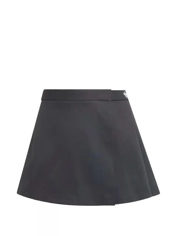 Adidas Pleated Side-stripe Mini Skirt