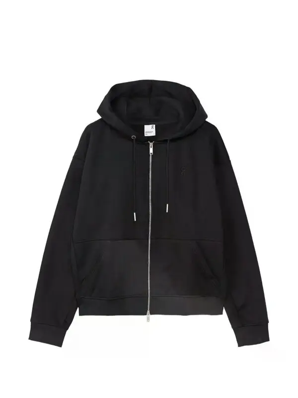 On Zip-up Drawstring Hoodie