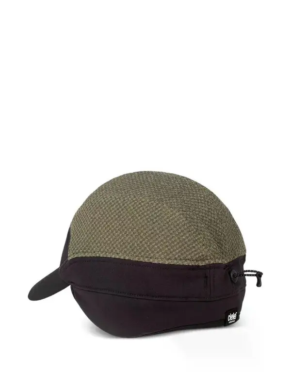 CIELE Iconic Athletics Logo-patch Ear-flap Cap - Black