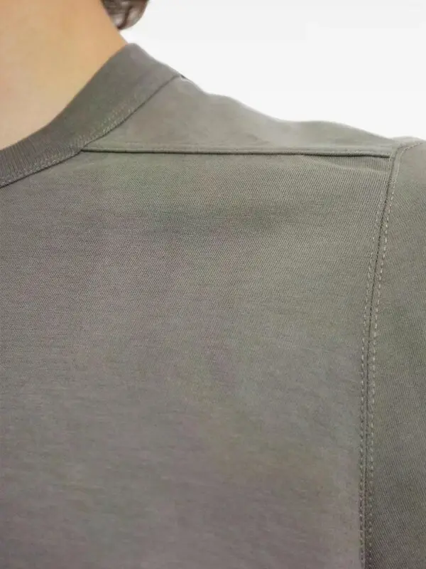 Rick Owens Level T Crew-neck Seam-detail T-shirt