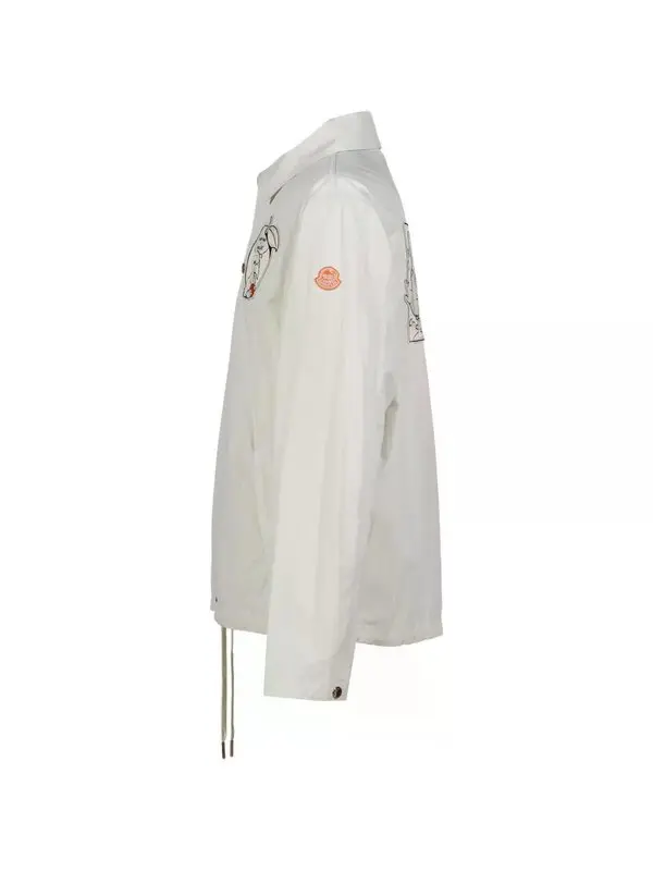 Moncler X Gilga Farm Donald Glover Satsuma Graphic-patch Shirt Jacket