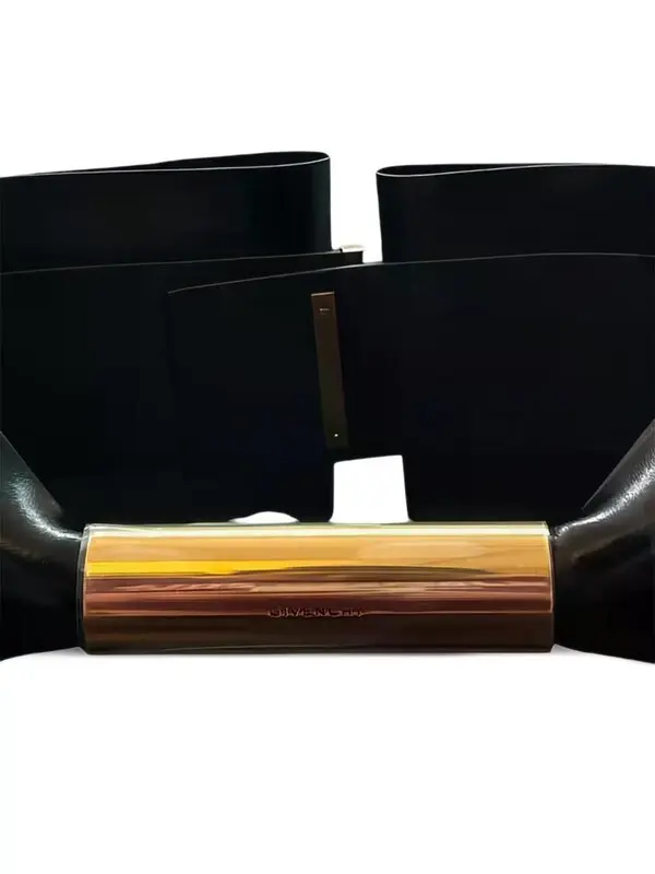 Givenchy Cylindrical Hardware Belt - Black
