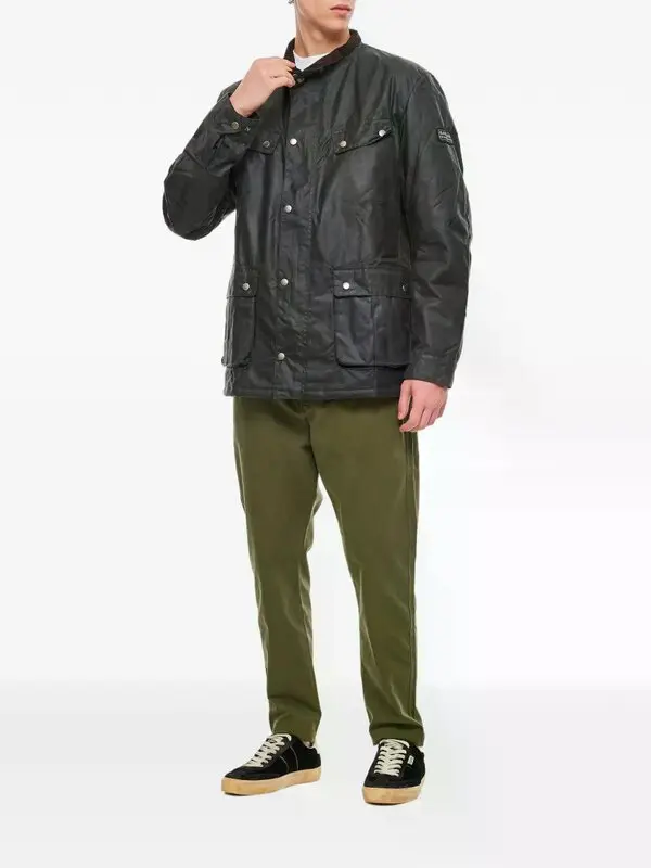BARBOUR INTERNATIONAL Patch-pocket Elbow-patch Jacket
