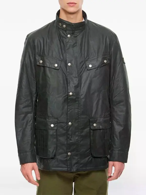 BARBOUR INTERNATIONAL Patch-pocket Elbow-patch Jacket