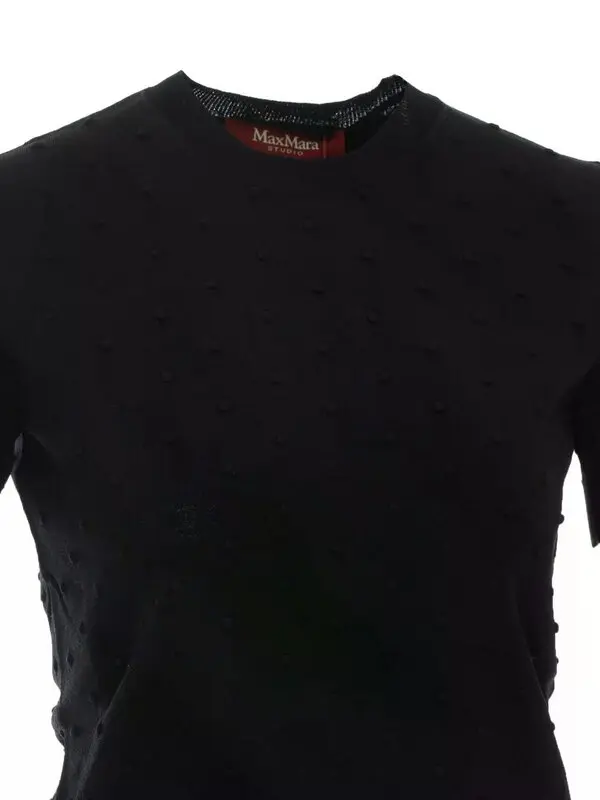 Max Mara Mstrollio Bobble-knit Sweater