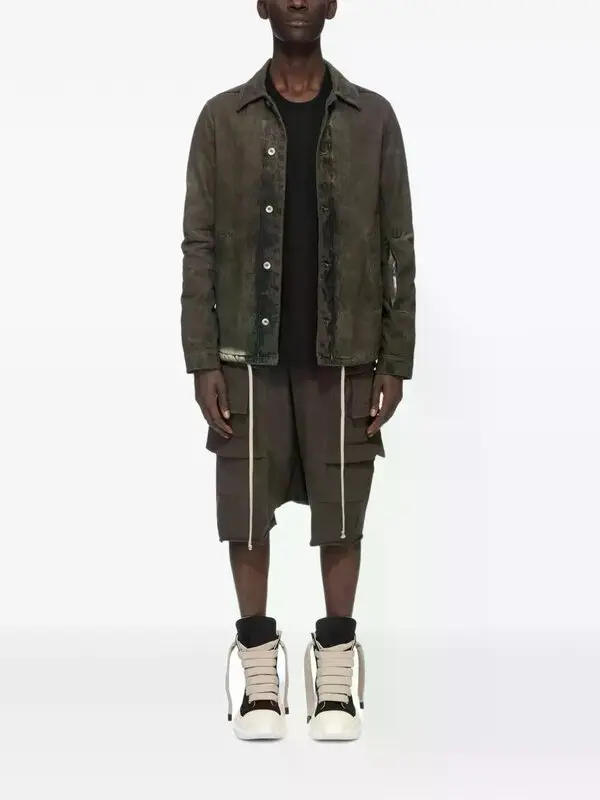 Rick Owens Creatch Cargo Pods Multi-pocket Cargo Shorts