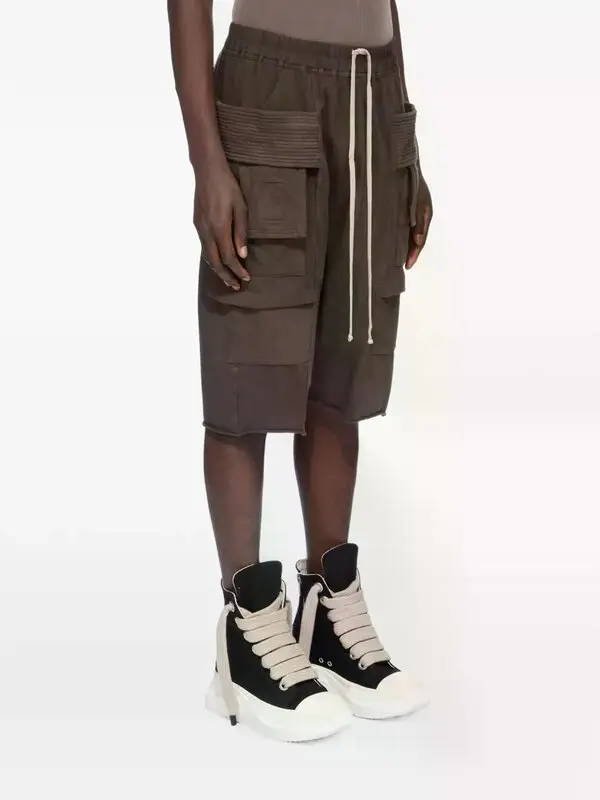 Rick Owens Creatch Cargo Pods Multi-pocket Cargo Shorts