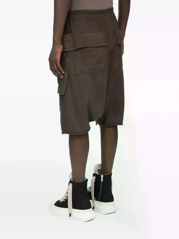 Rick Owens Creatch Cargo Pods Multi-pocket Cargo Shorts