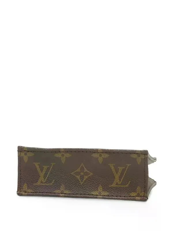 LOUIS VUITTON 2020 Monogram Petit Sac Plat Satchel
