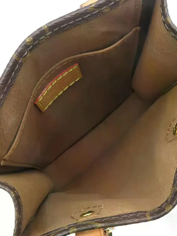 LOUIS VUITTON 2020 Monogram Petit Sac Plat Satchel