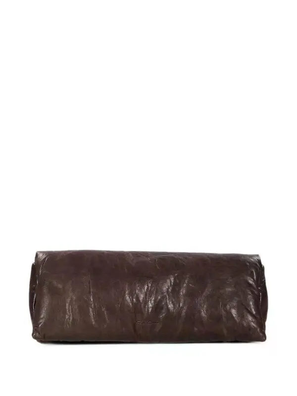 Rick Owens Padded Leather Clutch Bag