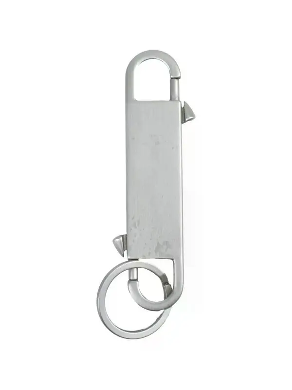 Rick Owens Gemini Keyring - Silver
