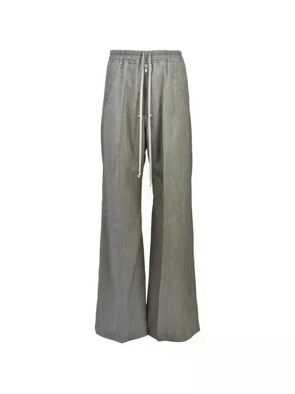 Rick Owens Bela Wide-leg Trousers - Grey