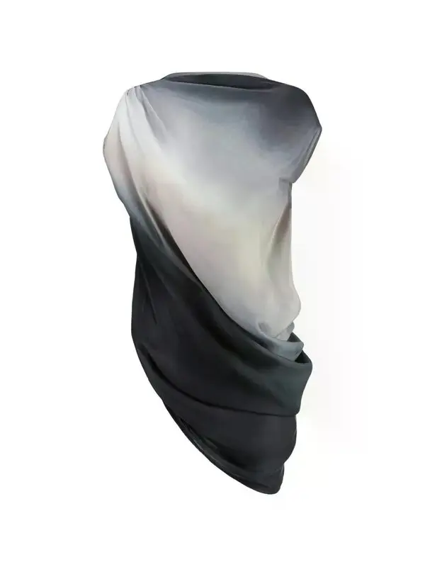 OUDE WAAG Asymmetric Draped Top