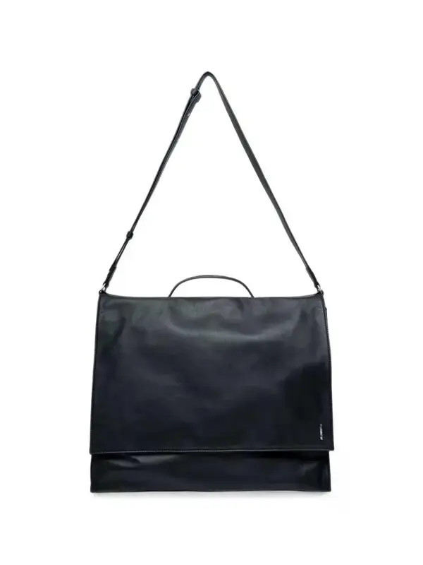 JIL SANDER Leather Messenger Bag