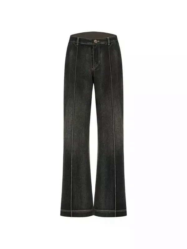 OUDE WAAG Deconstructed Washed Jeans