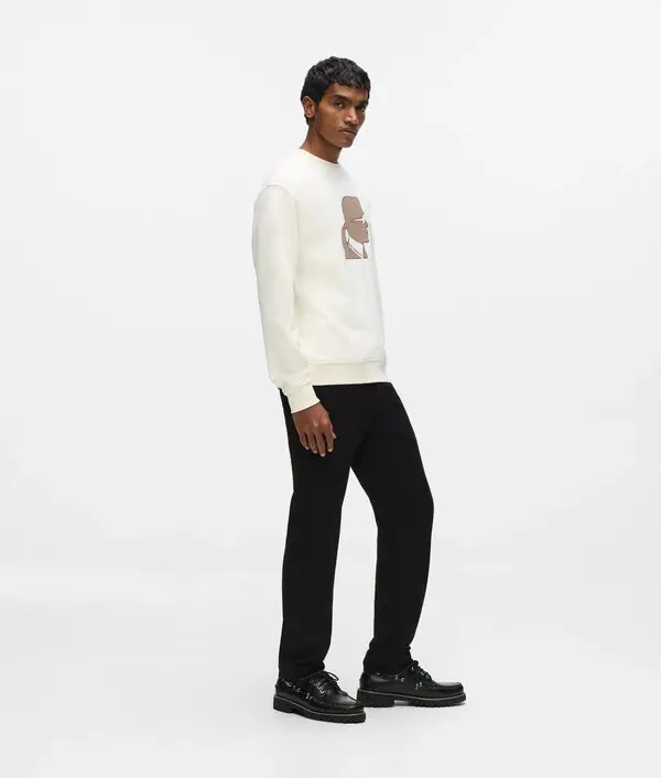 Karl Lagerfeld Kameo Crew Neck Sweatshirt - Champagner
