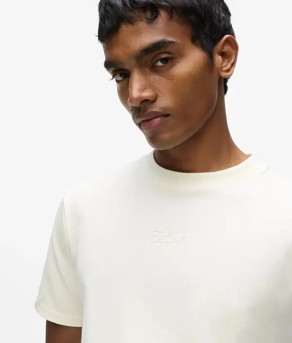 Karl Lagerfeld Crew Neck T-shirt - Champagner