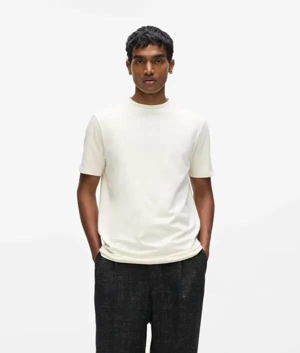 Karl Lagerfeld Crew Neck T-shirt - Champagner