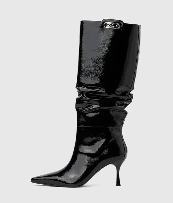 Karl Lagerfeld Klarice Slouch High Boots