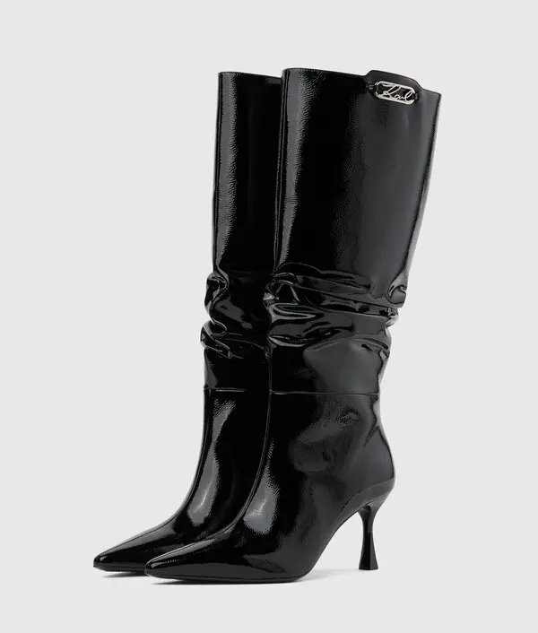Karl Lagerfeld Klarice Slouch High Boots