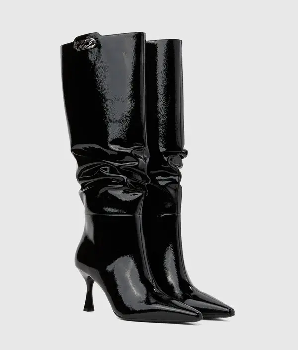 Karl Lagerfeld Klarice Slouch High Boot