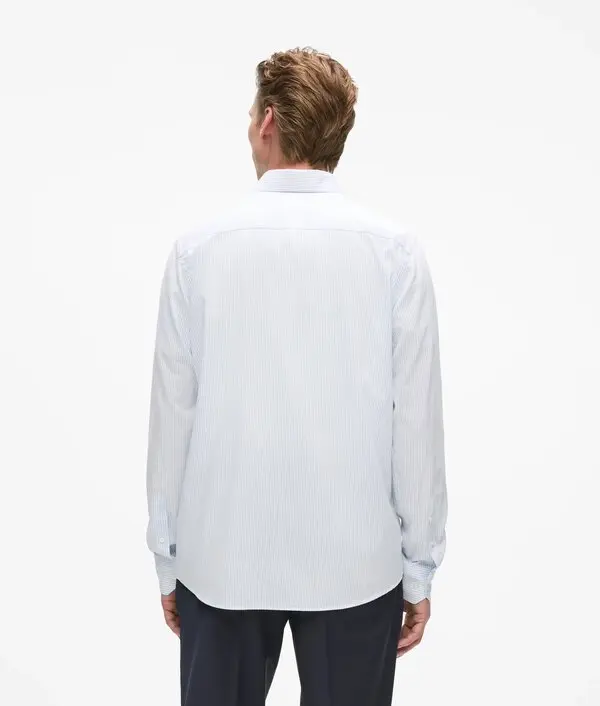 Karl Lagerfeld Modern-fit Spread Collar Shirt