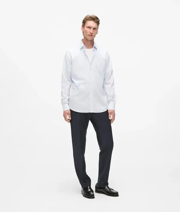 Karl Lagerfeld Modern-fit Spread Collar Shirt