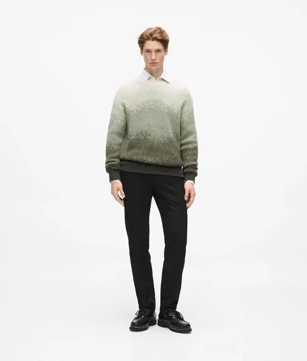 Karl Lagerfeld Gradient Crew Neck Sweater