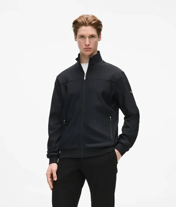 Karl Lagerfeld Zip-up Paneled Jacket