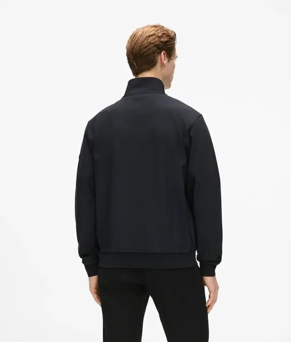 Karl Lagerfeld Zip-up Paneled Jacket