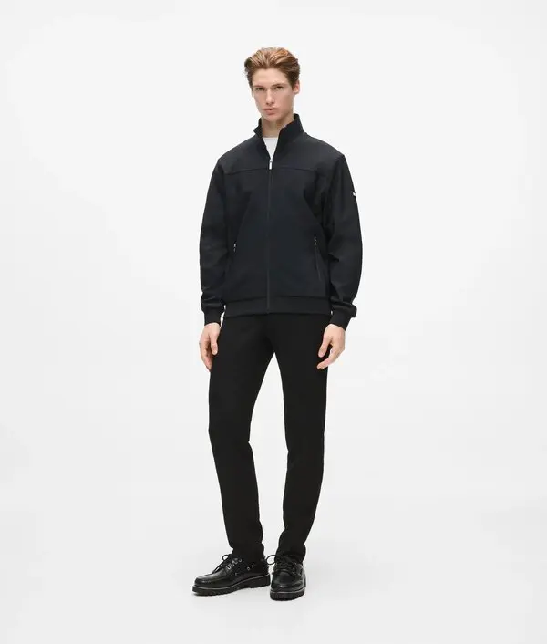 Karl Lagerfeld Zip-up Paneled Jacket