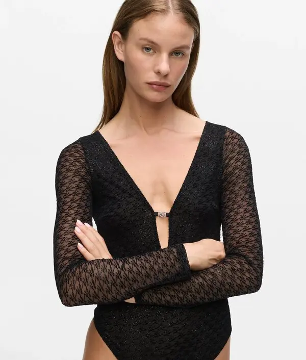 Karl Lagerfeld Autograph Bodysuit