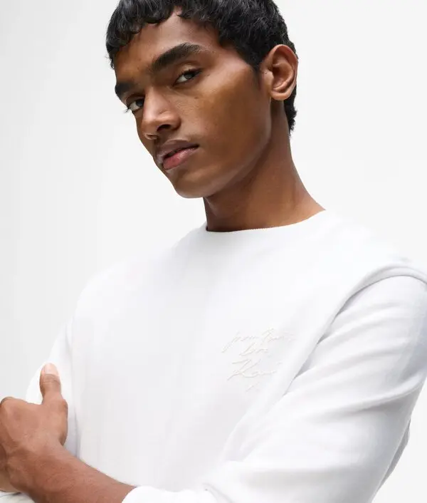 Karl Lagerfeld From Paris With Love Patch Sweatshirt